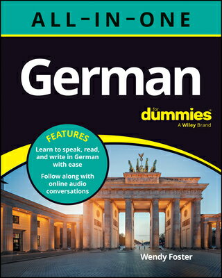GERMAN ALLーINー1 FOR DUMMIES (W Wendy Foster FOR DUMMIES2026 Paperback English ISBN：9781394393084 洋書 Reference & Language...