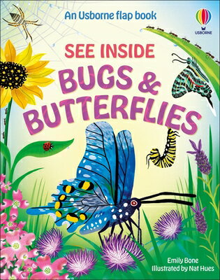 SEE INSIDE BUGS & BUTTERFLIES See Inside Emily Bone Nat Hues USBORNE BOOKS2026 Board　Books English ISBN：9781836053095 洋書...