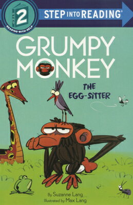 GRUMPY MONKEY THE EGGーSITTER Grumpy Monkey Step Into Reading Suzanne Lang Max Lang BOUND TO STAY BOUND2023 Prebound Engl...