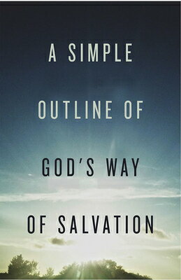 TRーSIMPLE OUTLINE OF GODS WAY Crossway GOOD NEWS PUBL2016 Paperback English ISBN：9781682163115 洋書 Social Science（社会科学） R...