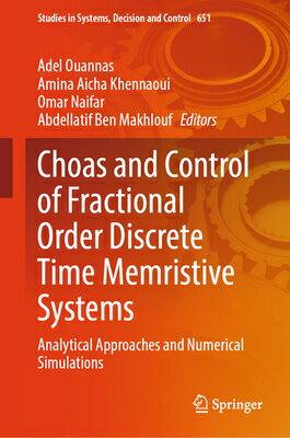 CHOAS & CONTROL OF FRACTIONAL Studies in Systems, Decision and Control Adel Ouannas Amina Aicha Khennaoui Omar Naifar SP...