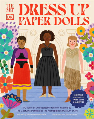 MET DRESS UP PAPER DOLLS DK the Met Satu HameenahoーFox Cass Urquart DK PUB2023 Hardcover English ISBN：9780744063202 洋書 B...