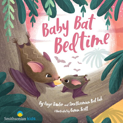 BABY BAT BEDTIME Paige Towler Smithsonian Bat Lab Gavin Scott SLEEPING BEAR PR2024 Hardcover English ISBN：9781534113220 ...