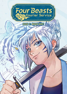 MOON HUNT Four Beasts Courier Service Mari Bolte Minerva Fox GRAPHIC PLANET2025 Library　Binding English ISBN：97983849232...