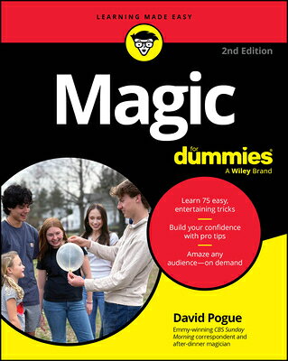 MAGIC FOR DUMMIES 2/E David Pogue FOR DUMMIES2025 Paperback English ISBN：9781394343249 洋書 Family life & Comics（生活＆コミック） ...