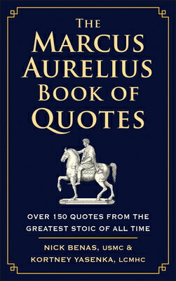 MARCUS AURELIUS BK OF QUOTES Nick Benas Kortney Yasenka HATHERLEIGH PR2025 Hardcover English ISBN：9781961293250 洋書 Busin...