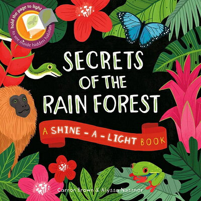 SECRETS OF THE RAIN FOREST ShineーAーLight Carron Brown Alyssa Nassner EDC KANE MILLER BOOKS2014 Hardcover English ISBN：97...