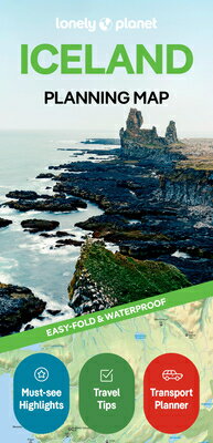 MAPーLONELY PLANET ICELAND PLAN Map Lonely Planet LONELY PLANET PUB2026 Folded English ISBN：9781806533305 洋書 Reference & ...