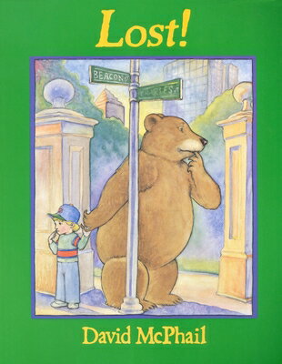 LOST David McPhail LITTLE BROWN & CO1993 Paperback English ISBN：9780316563369 洋書 Books for kids（児童書） Juvenile Fiction