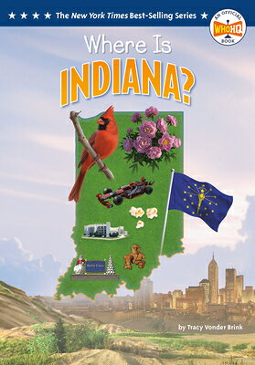 WHERE IS INDIANA Who Hq: The 50 States Tracy Vonder Brink Who Hq Ted Hammond PENGUIN WORKSHOP2026 Paperback English ISBN...