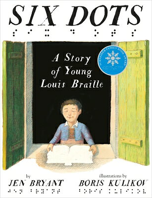 6 DOTS A STORY OF YOUNG LOUIS Jen Bryant Boris Kulikov KNOPF2016 Hardcover English ISBN：9780449813379 洋書 Books for kids（...