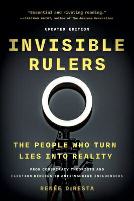 INVISIBLE RULERS Rene DiResta PUBLICAFFAIRS2026 Paperback English ISBN：9781541703384 洋書 Social Science（社会科学） Political S...