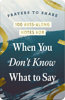100 PASSーALONG NOTES FOR WHEN Prayers to Share Dayspring DAYSPRING2025 Paperback English ISBN：9798886033403 洋書 Social Sc...