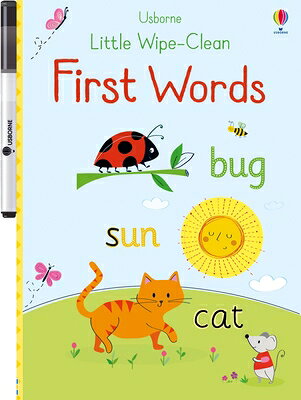 LITTLE WIPEーCLEAN 1ST WORDS Little WipeーClean Felicity Brooks Malu Lenzi USBORNE BOOKS2026 Paperback English ISBN：978183...