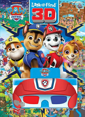 NICKELODEON PAW PATROL LOOK & Pi Kids Jason Fruchter PI KIDS2024 Hardcover English ISBN：9781503773417 洋書 Books for kids（...