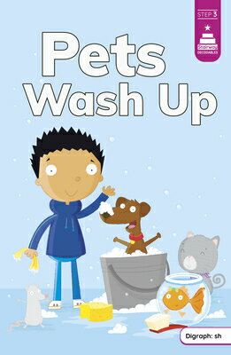 PETS WASH UP Stairway Decodables Step 3 Mike Byrne Leanna Koch Kristen Cowen PICTURE WINDOW BOOKS2024 Paperback English ...