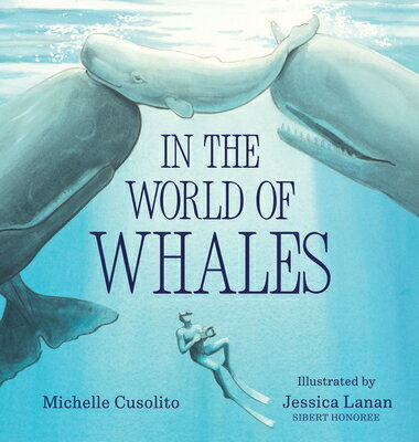 IN THE WORLD OF WHALES Michelle Cusolito Jessica Lanan NEAL PORTER BOOKS2025 Hardcover English ISBN：9780823453429 洋書 Boo...