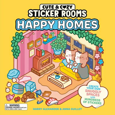 STICKERSーCUTE & COZY STICKER R Harry Alexander RP STUDIO2026 Paperback English ISBN：9798894143446 洋書 Family life & Comic...