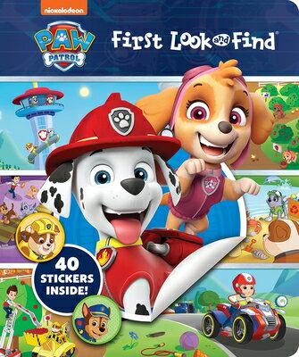 NICKELODEON PAW PATROL 1ST LOO Pi Kids Fabrizio Petrossi PI KIDS2024 Hardcover English ISBN：9781503773448 洋書 Books for k...