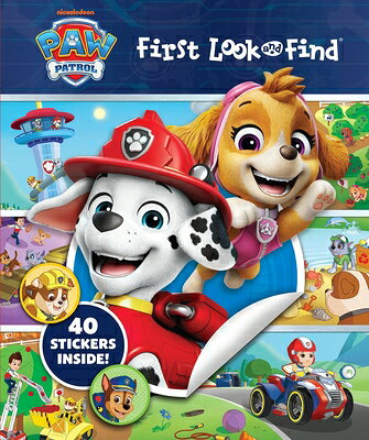NICKELODEON PAW PATROL 1ST LOO Pi Kids Fabrizio Petrossi PI KIDS2024 Hardcover English ISBN：9781503773448 洋書 Books for k...