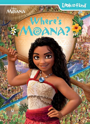 DISNEY WHERES MOANA LOOK & FIN Pi Kids Tomatofarm PI KIDS2026 Hardcover English ISBN：9798384603467 洋書 Books for kids（児童書...
