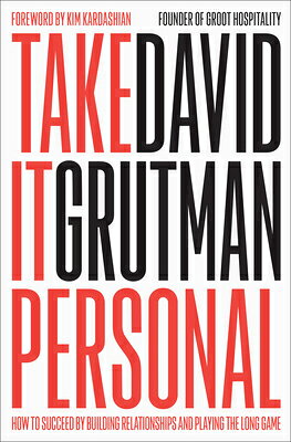 TAKE IT PERSONAL David Grutman ZANDO2026 Hardcover English ISBN：9781638933496 洋書 Business & SelfーCulture（ビジネス） Business ...