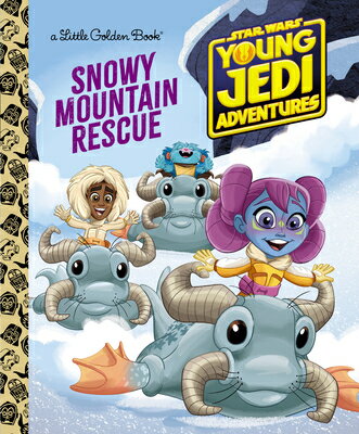 SNOWY MOUNTAIN RESCUE (STAR WA Little Golden Book Golden Books Golden Books GOLDEN BOOKS PUB CO INC2024 Hardcover Englis...