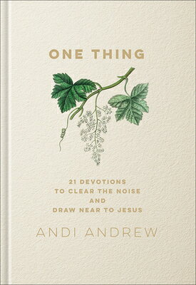 1 THING Andi Andrew BAKER BOOKS2026 Hardcover English ISBN：9781540903501 洋書 Social Science（社会科学） Religion