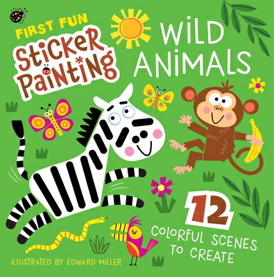 1ST FUN STICKER PAINTING WILD Edward Miller FOX CHAPEL PUB CO INC2024 Paperback English ISBN：9781641243513 洋書 Books for ...