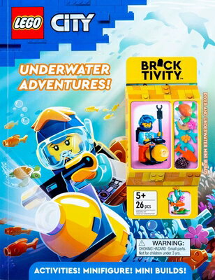 LEGO CITY UNDERWATER ADV Activity Book with Minifigure Ameet Publishing STUDIO FUN INTL2025 Paperback English ISBN：97807...