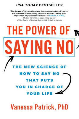 POWER OF SAYING NO Vanessa Patrick SOURCEBOOKS INC2024 Paperback English ISBN：9781728293547 洋書 Business & SelfーCulture（ビ...