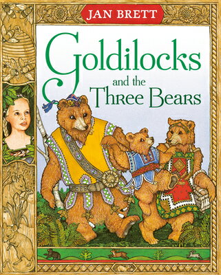 GOLDILOCKS & THE 3 BEARS Jan Brett PUFFIN BOOKS1996 Paperback English ISBN：9780698113589 洋書 Books for kids（児童書） Juvenile...
