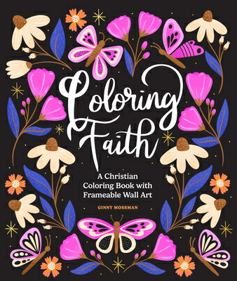 COLOR BKーCOLORING FAITH Ginny Mossman Paige Tate & Co PAIGE TATE SELECT2025 Paperback English ISBN：9781963183597 洋書 Fami...