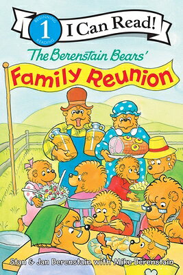 B BEARS FAMILY REUNION I Can Read Level 1 Jan Berenstain Mike Berenstain Jan Berenstain HARPERCOLLINS2009 Paperback Engl...