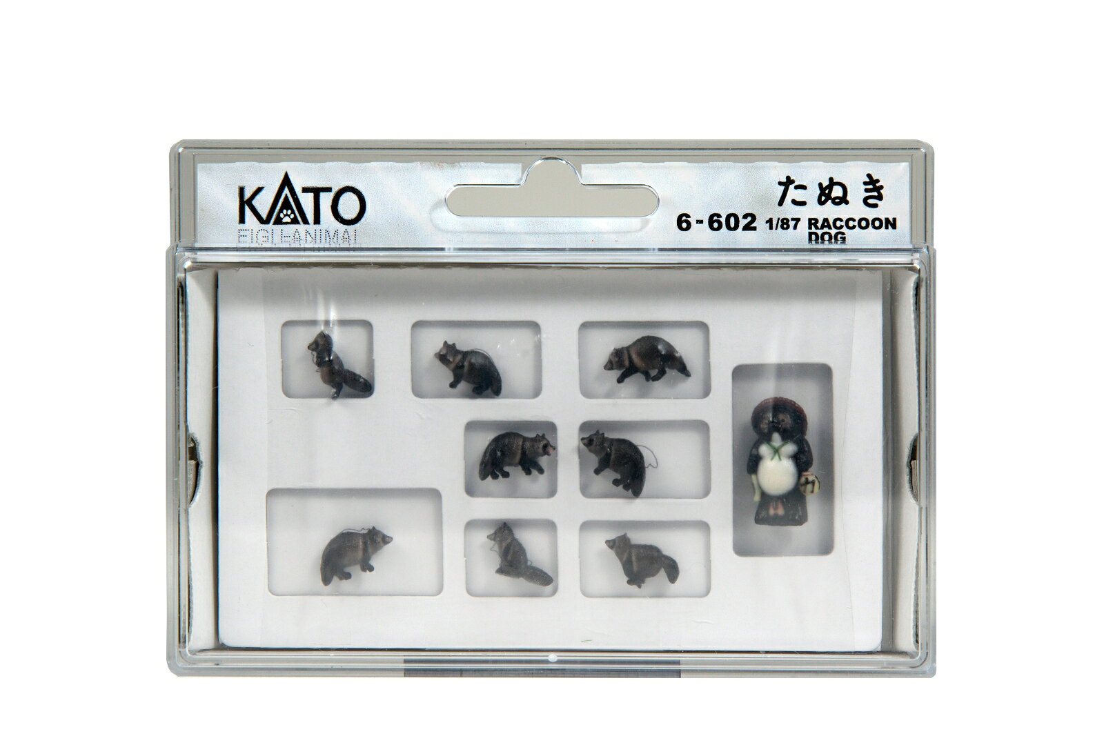 カトー 玩具カトー KATO 関水金属 趣味 大人 ホビー ジオラマ 鉄道模型 車両 電車 人形 フィギュア HOゲージ 1/87 タヌキ 【6ー602】 (テツドウモケイ ジオラマ) 発売日：2021年11月24日 JAN：4949727...