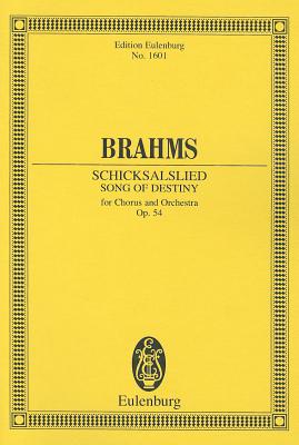 BRAHMS SONG OF DESTINY Edition Eulenburg Johannes Brahms EULENBURG1996 Paperback English ISBN：9783795763640 洋書 Art & Ent...