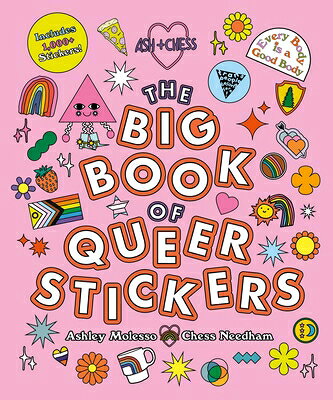 BBO QUEER STICKERS Ashley Molesso Chess Needham RP STUDIO2026 Paperback English ISBN：9798894143644 洋書 Family life & Comi...