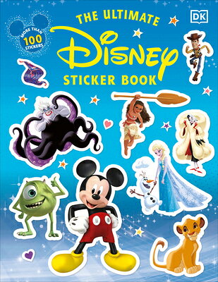 ULTIMATE DISNEY STICKER BK R/E Ultimate Sticker Book DK DK PUB2021 Paperback Reissue English ISBN：9780744033656 洋書 Books...