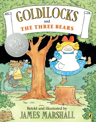 GOLDILOCKS & THE 3 BEARS Picture Puffin Books James Marshall James Marshall PUFFIN BOOKS1998 Paperback English ISBN：9780...