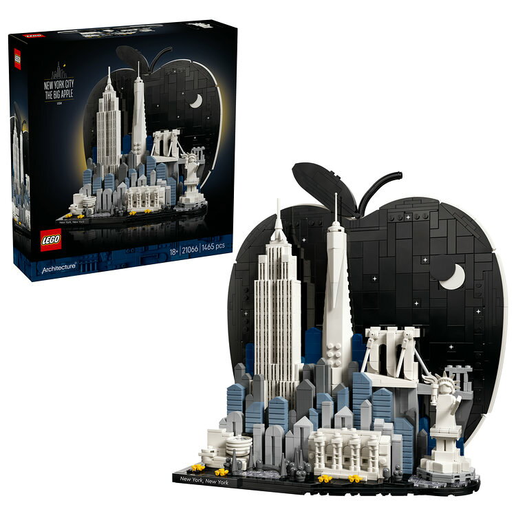 LEGO 玩具街づくり, インテリア オシャレ が好きな 男の子 女の子 向けのおもちゃ レゴ(LEGO) アーキテクチャー ニューヨーク ビッグアップル 21066 おもちゃ 玩具 プレゼント インテリア おしゃれ 発売日：2026年06...