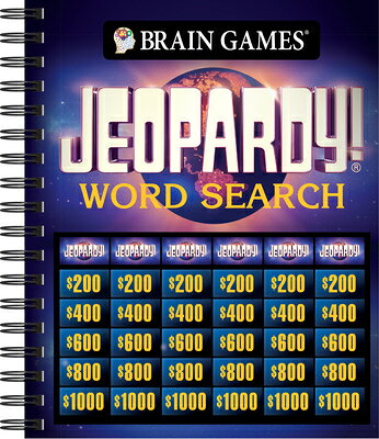 BG ー JEOPARDY WORD SEARCH Brain Games Publications International Ltd Brain Games PUBN INTL2023 Spiral English ISBN：97816...