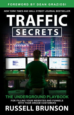 TRAFFIC SECRETS Russell Brunson HAY HOUSE2023 Paperback English ISBN：9781401973735 洋書 Business & SelfーCulture（ビジネス） Busi...