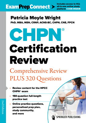 CHPN(R) CERTIFICATION REVIEW 2 Patricia Moyle Wright SPRINGER PUB2025 Paperback English ISBN：9780826153746 洋書 Computers ...