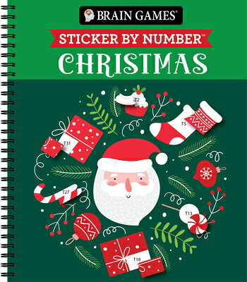 BRAIN GAMES ー STICKER BY NUMBE Brain Games ー Sticker by Number Publications International Ltd Brain Games New Seasons PU...
