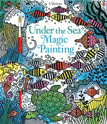 UNDER THE SEA MAGIC PAINTING Magic Painting Books Fiona Watt Erica Harrison USBORNE BOOKS2026 Paperback English ISBN：978...