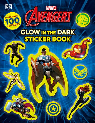 MARVEL AVENGERS GLOW IN THE DA DK DK PUB2024 Paperback English ISBN：9780744093773 洋書 Books for kids（児童書） Juvenile Nonfic...