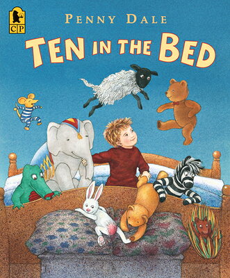 10 IN THE BED Penny Dale Penny Dale CANDLEWICK BOOKS2023 Paperback English ISBN：9781536233797 洋書 Books for kids（児童書） Juv...