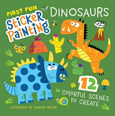 STICKERSー1ST FUN STICKER PAINT Edward Miller FOX CHAPEL PUB CO INC2025 Paperback English ISBN：9781641243797 洋書 Books for...