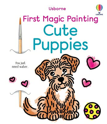 1ST MAGIC PAINTING CUTE PUPPIE First Magic Painting Emily Ritson Abigail Wheatley USBORNE BOOKS2026 Paperback English IS...