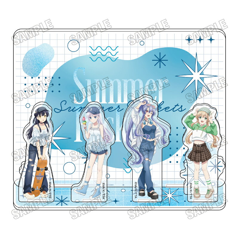 メディコス・エンタテインメント 玩具【グッズ】【キャラクターグッズ】サマポケ 人気 グッズ ジオラマ アクスタ スタンド アクリル TVアニメ『Summer Pockets』 カキオロシアクリルジオラマ【ストリートver．】 発売日：202...